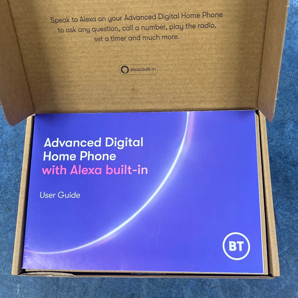 New Bt bt advanced digital home phone with alexa built-in - Own4Less